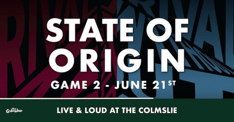 Watch State Of Origin Live In Brisbane - The Colmslie Hotel - Brisbane ...