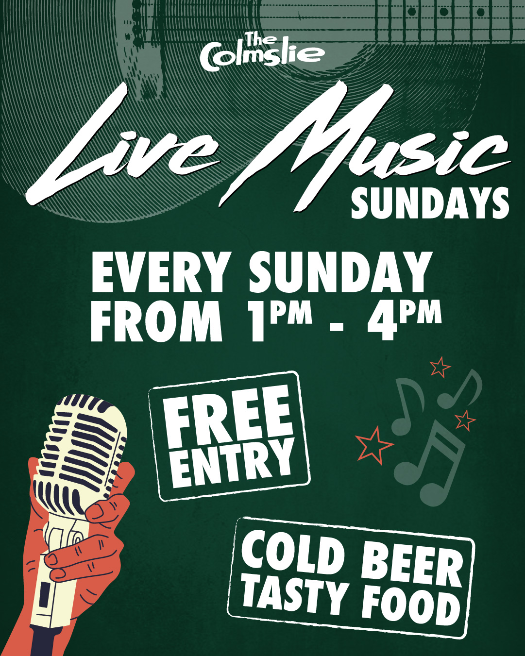 Live Music Sundays - The Colmslie Hotel - Brisbane Function Venue & Pub